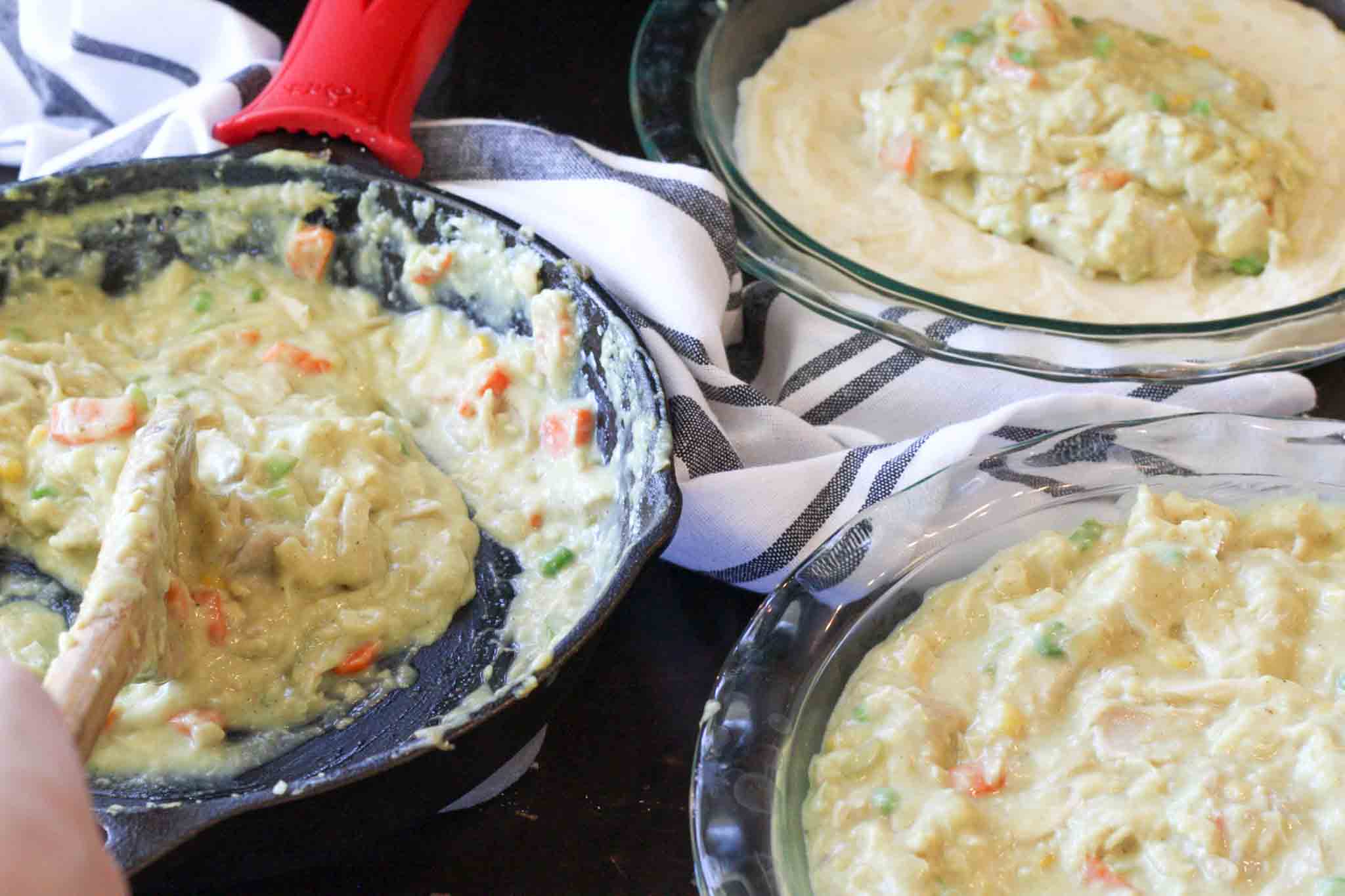 Easy Mashed Potato Chicken Pot Pie Casserole